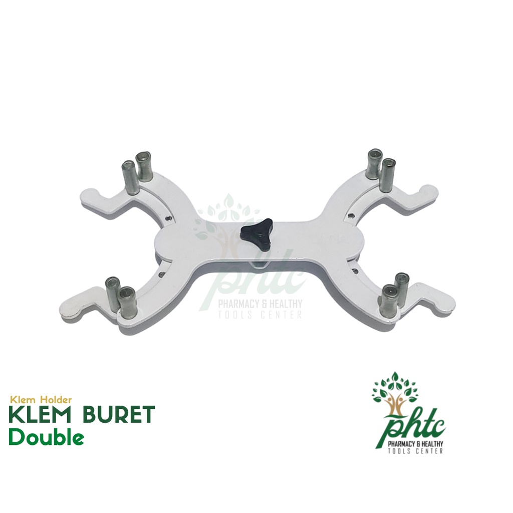 Jual Klem Buret Double l Klem Holder Ganda | Shopee Indonesia