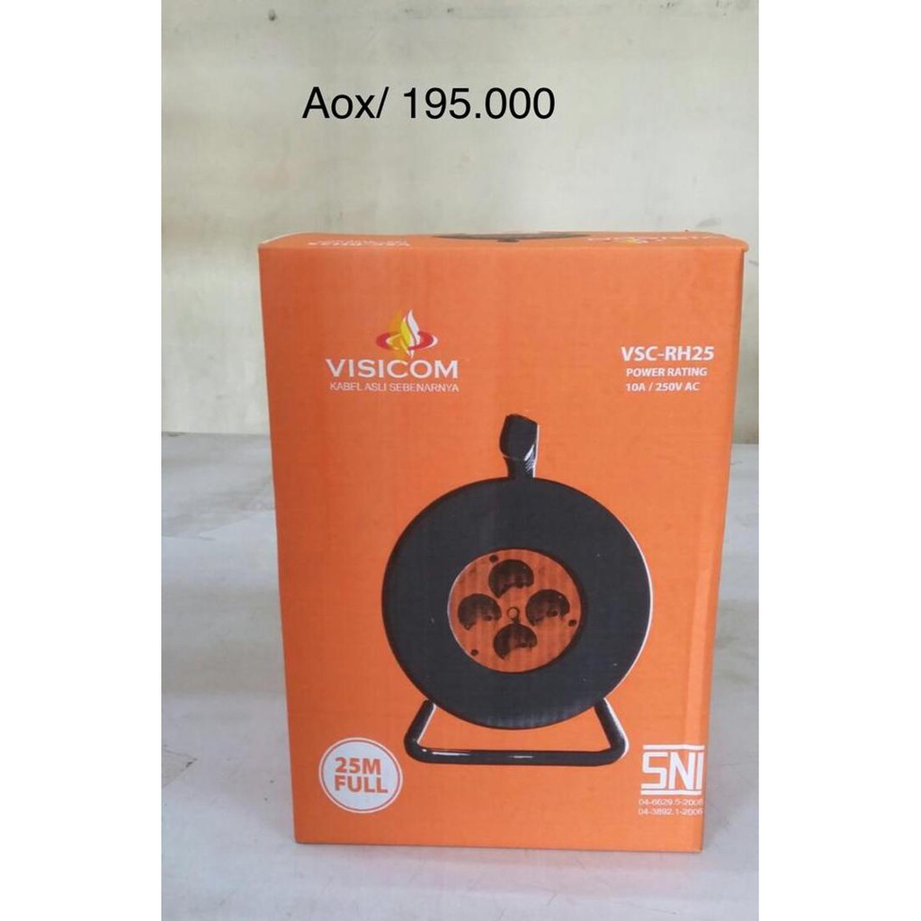 Jual *pertukangan* Kabel roll visicom (25m) | Shopee Indonesia