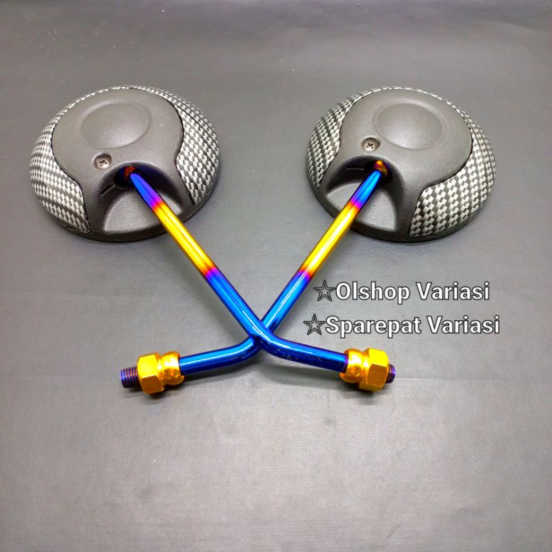 Jual SPION SCOPY MODEL BARU VARIASI CARBON TANGKAI TWOTONE UNIVERSAL ...