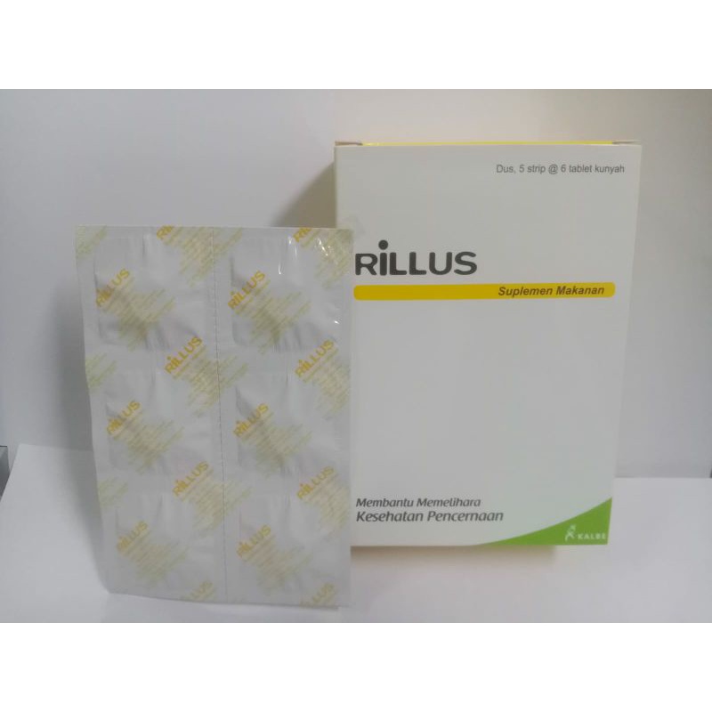 Jual Rillus Tablet 6's | Shopee Indonesia