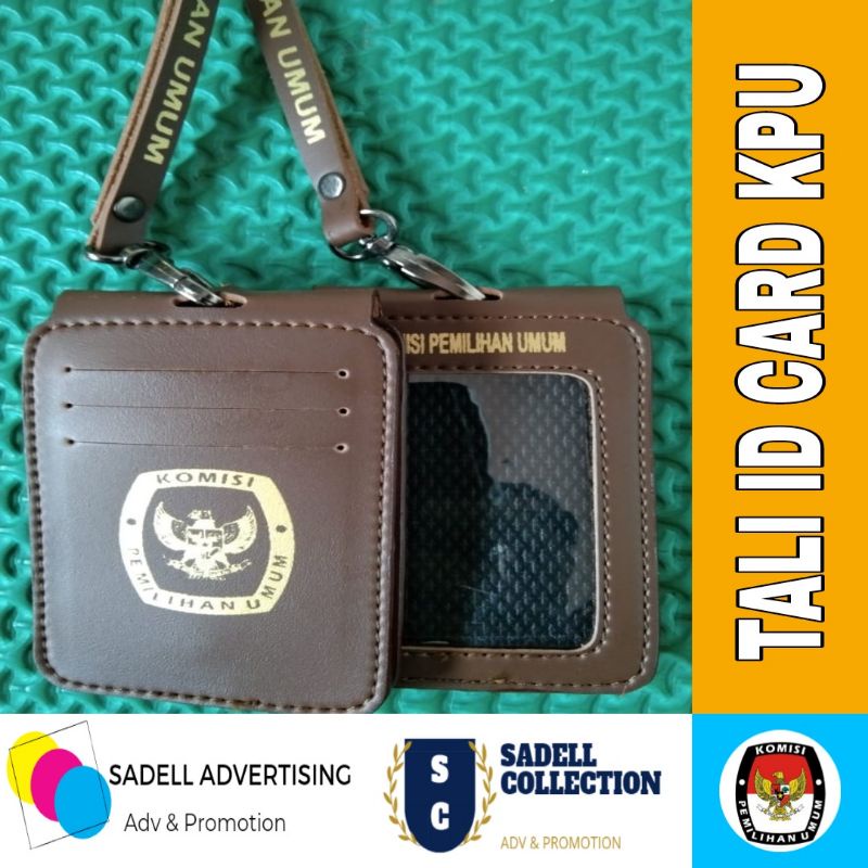 Jual Tali Id Card KPU Tali Id Card Komisi Pemilihan Umum 8 Slot Kartu ...