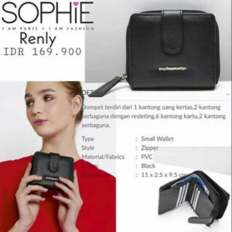 Jual Dompet RENLY Sophie Martin Paris | Shopee Indonesia