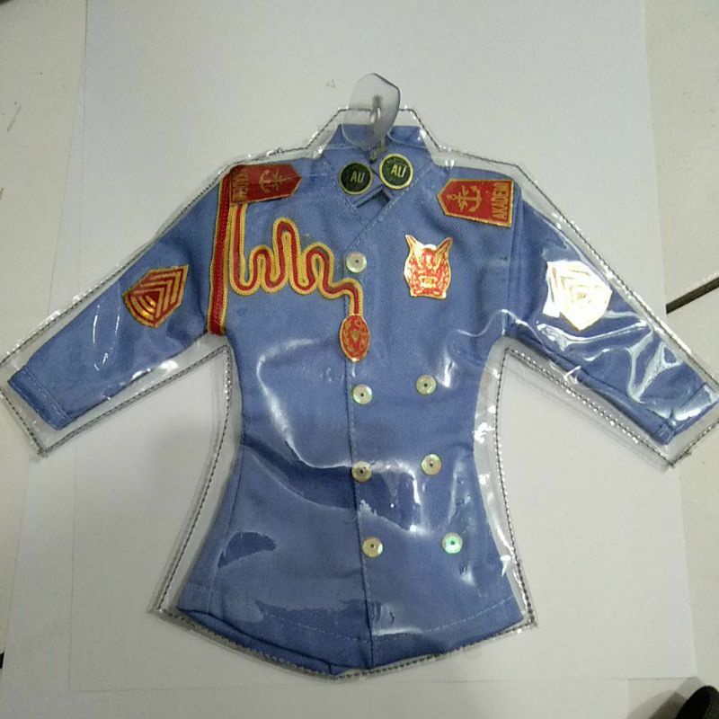Jual GILBERT ARMY STORE Miniatur Baju Polisi Akmil Akpol Loreng Tni Au ...