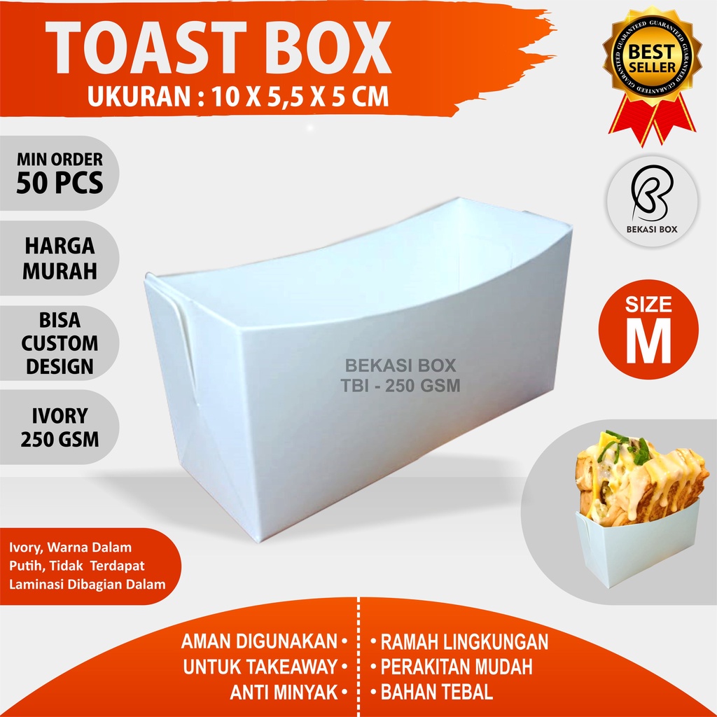 Jual TOAST BOX M - IVORY (PUTIH) | Shopee Indonesia