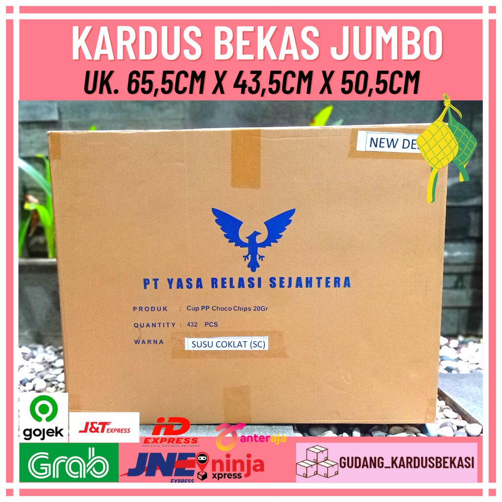 Jual Kardus Bekas/Kardus Pindahan Besar/Box Packing Besar/Kardus Besar ...