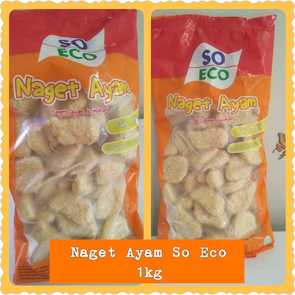 Jual Termurah! Naget Ayam So Eco/Asimo fiesta 1kg | Shopee Indonesia