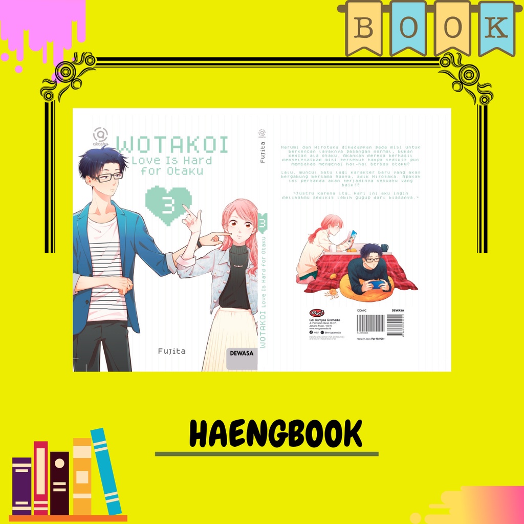 Jual Wotakoi Love is Hard for Otaku 3 - Fujita Penerbit - Akasha | Shopee Indonesia