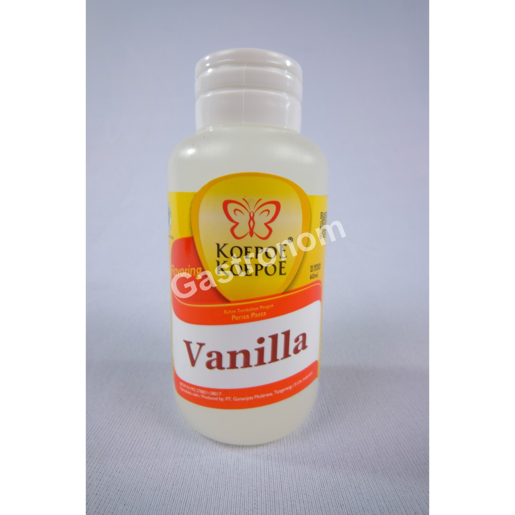 Jual Koepoe Koepoe Aroma Pasta Vanilla 60 ml | Shopee Indonesia