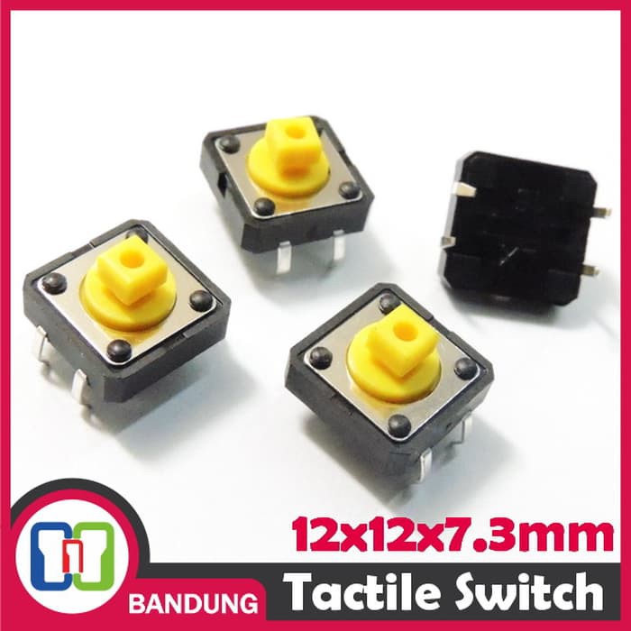 Jual TACTILE SWITCH PUSH BUTTON TC 1212T 12x12x7 3 MM FOR ARDUINO ...