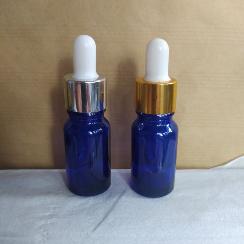 Jual Botol Kaca Biru 10ml Pipet Karet Putih | Shopee Indonesia