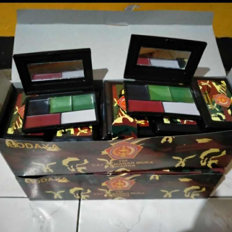 Jual SAMARAN MUKA 4 WARNA / SAMARAN MUKA TNI | Shopee Indonesia