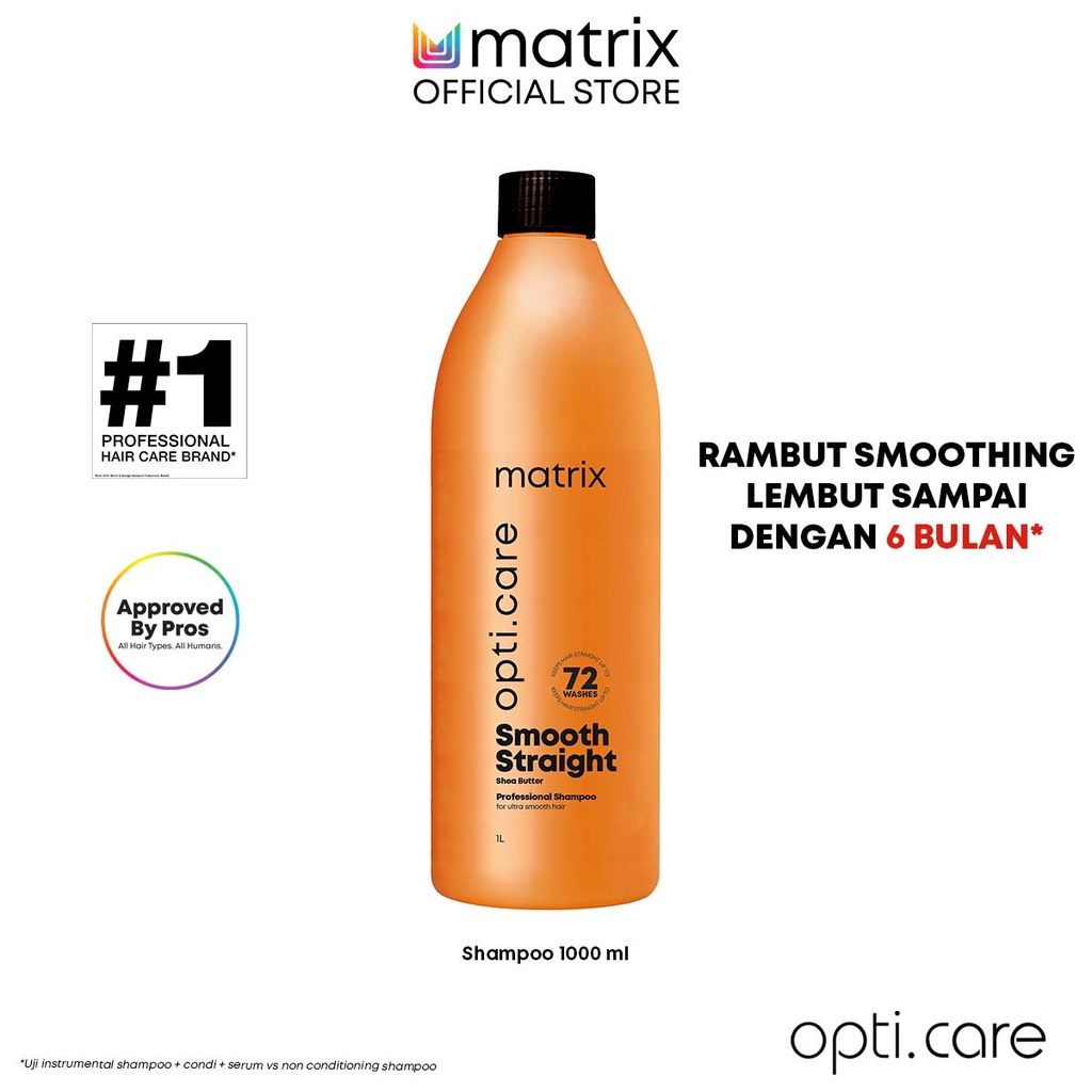 Jual Matrix Opti Care Shampoo 1L - Shampoo Rambut Setelah Smoothing ...