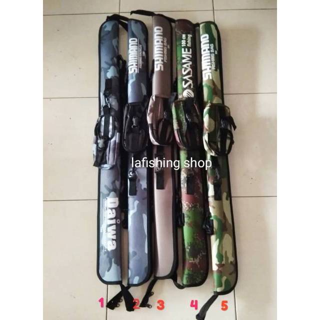 Jual Tas pancing fiber single hard 100 cm | Shopee Indonesia