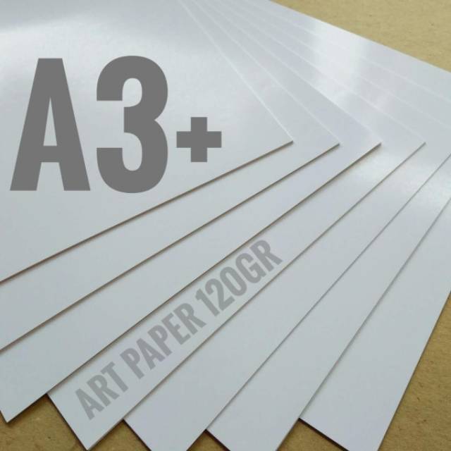 Jual ( 100 Lembar ) Kertas Art Paper 120 Gsm Ukuran A3+ / 32cm X 48.3cm ...