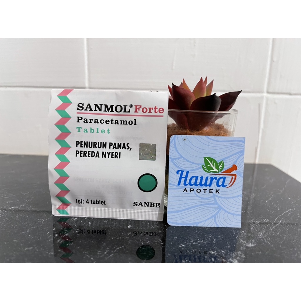 Jual Sanmol forte isi 4 tablet | Shopee Indonesia