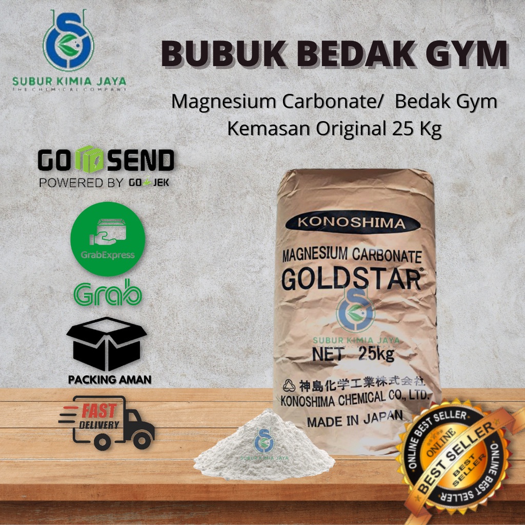 Jual MgCO3 / Magnesium Carbonate / Bubuk Bedak Gym / Chalk Sports Bubuk ...