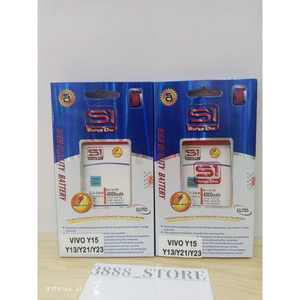 Jual BATERAI VIVO Y15 Y21 Y13 Y23 DOUBLE POWER | Shopee Indonesia