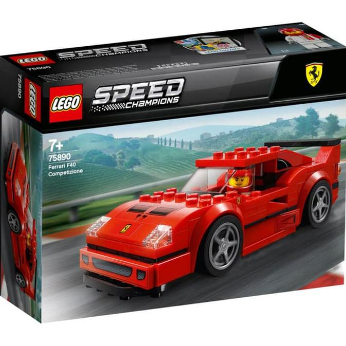 Jual Lego Speed Champions 75890 Ferrari F40 Competizione | Shopee Indonesia