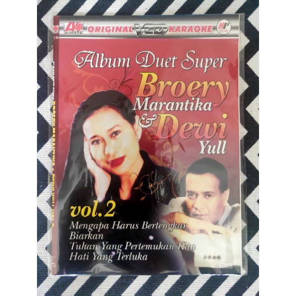 Jual VCD Karaoke Original Album Duet Super Broery Marantika & Dewi Yull vol.2 | Shopee Indonesia