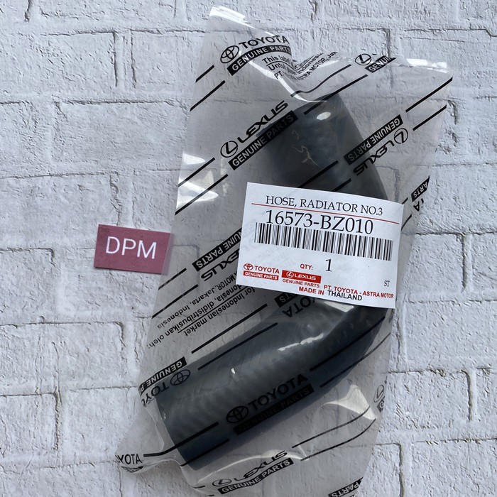 Jual SELANG RADIATOR AVANZA/XENIA/RUSH/TERIOS NO3 ASLI-HOSE RADIATOR ...