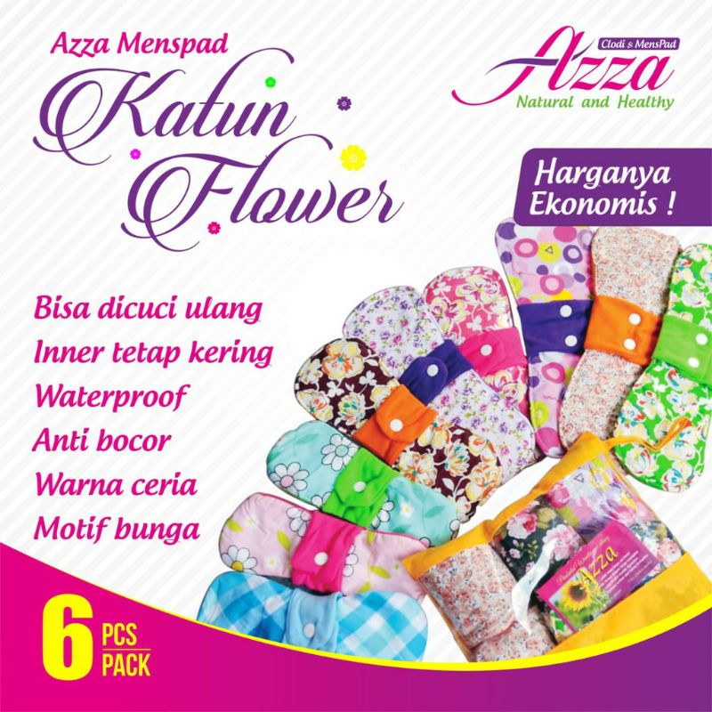 Jual PEMBALUT KAIN MENSPED AZZA DAY DAN NIGHT | Shopee Indonesia