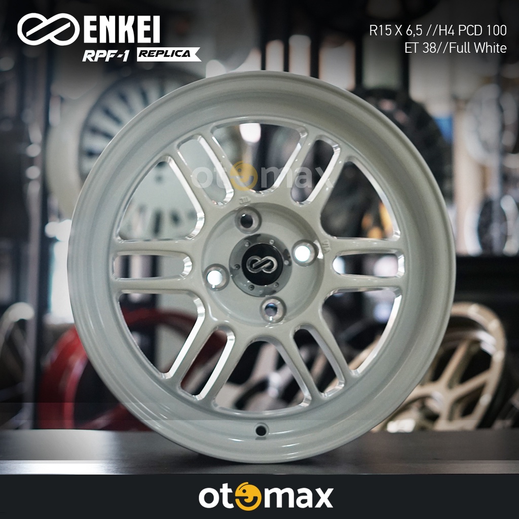 Jual Velg Mobil Enkei RPF-1 Ring 15 White | Shopee Indonesia