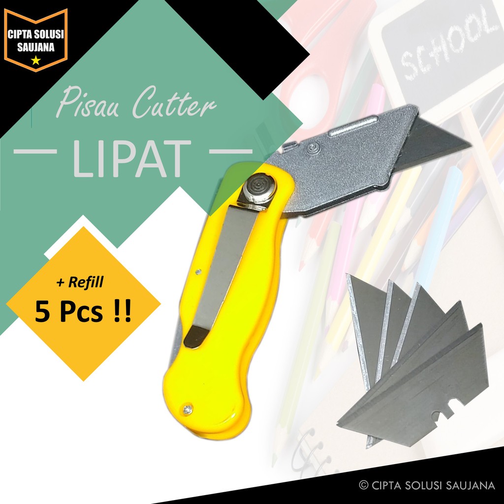 Jual KATER GRC TRIPLEK GIPSUM MDF ACRYLIC AKTRILIK PISAU CUTTER LIPAT ...