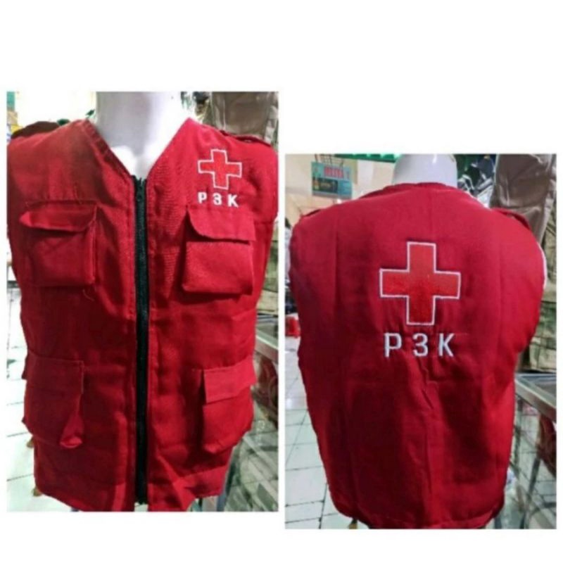 Jual rompi p3k #rompi petugas p3k#medical crew#puskesmas | Shopee Indonesia
