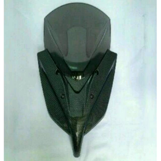 Jual Tameng + wingshield Nmax carbon 2 in 1 | Shopee Indonesia