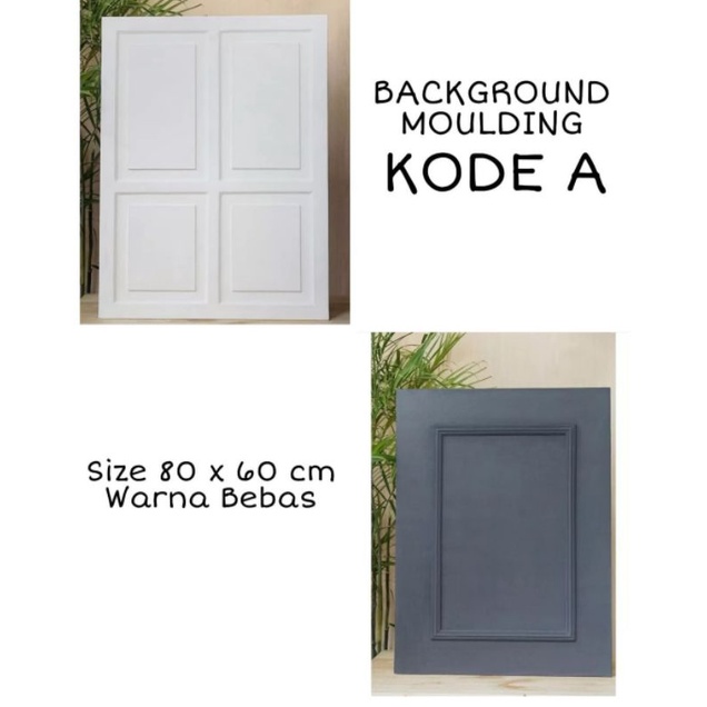 Jual BACKGROUND MOULDING 2 SISI | Shopee Indonesia