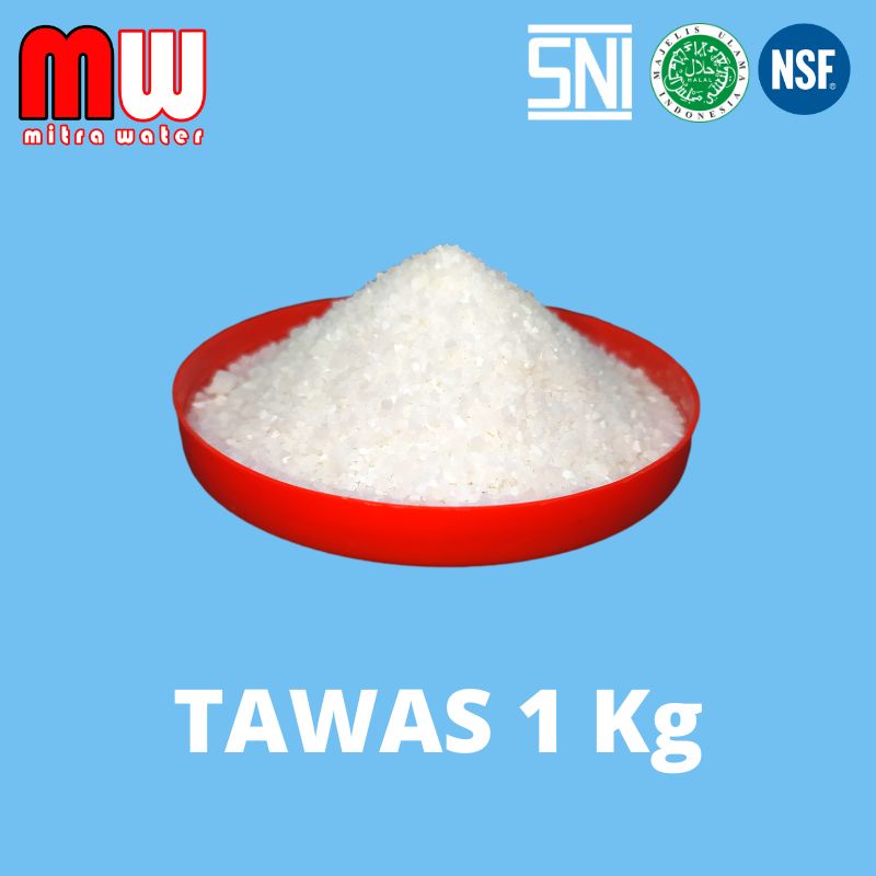 Jual Tawas 1 Kilogram/ Penjernih Air Tawas/ Bahan Dasar Deo Spray atau ...