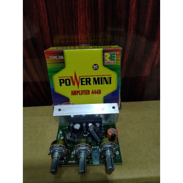 Jual KIT POWER AMPLIFIER 12V LA4440 LA 4440 12 V VOLT DC AKI MONO POWER ...