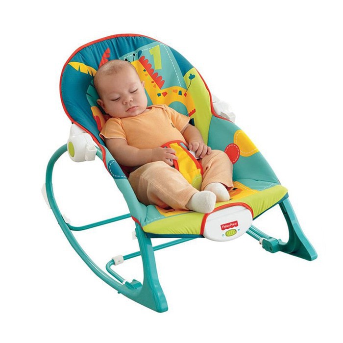 Jual Fisher Price Infant to Toddler Blue Rocker - X7046 ORI | Shopee ...