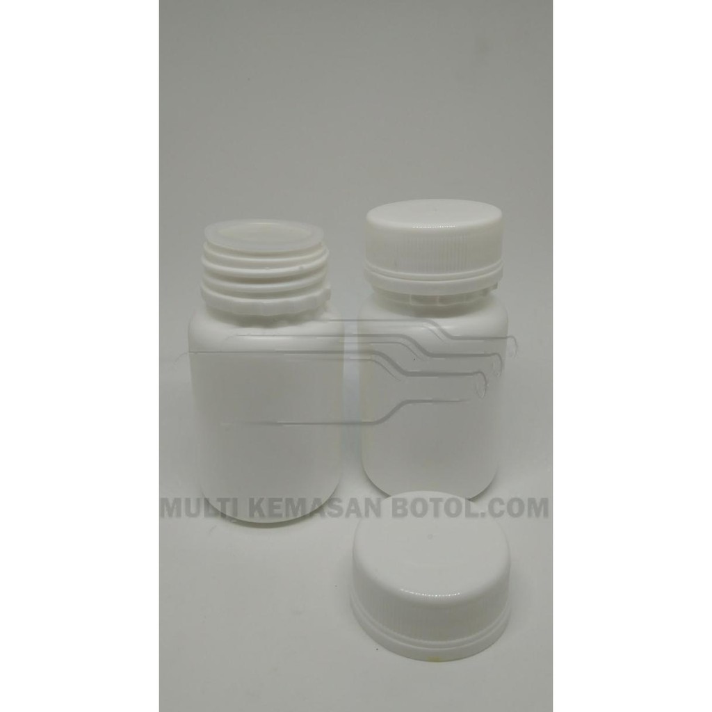 Jual BOTOL PLASTIK HDPE KAPSUL 80 / BOTOL KAPSUL / TABLET / PIL ...