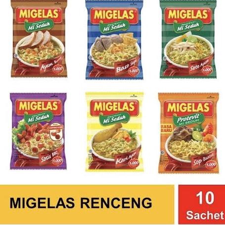 Jual MIGELAS 1 Renceng (10 sachet) | Shopee Indonesia