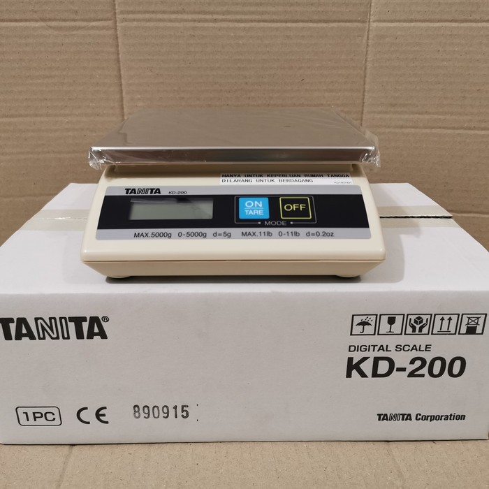 Jual TIMBANGAN DIGITAL SCALE Timbangan Kue Timbangan Buah TANITA KD 200 5KG | Shopee Indonesia