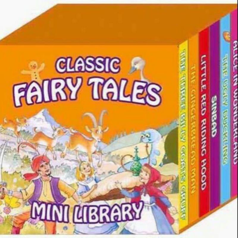 Jual BUKU ANAK 6IN1 MINI LIBRARY CLASSIC FAIRY TALES | Shopee Indonesia