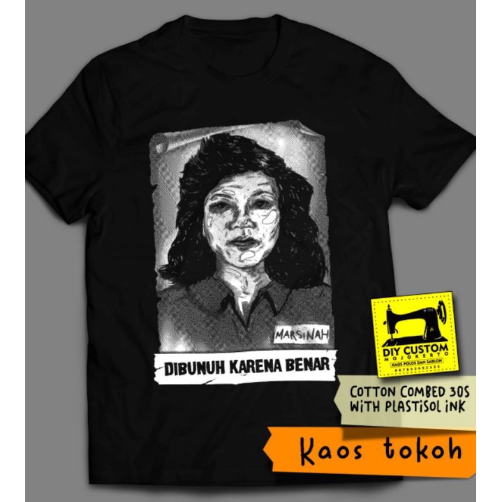 Jual KAOS MARSINAH / KAOS TOKOH / KAOS TOKOH BURUH / KAOS MOTIVASI ... Jual KAOS MARSINAH / KAOS TOKOH / KAOS TOKOH BURUH / KAOS MOTIVASI ...