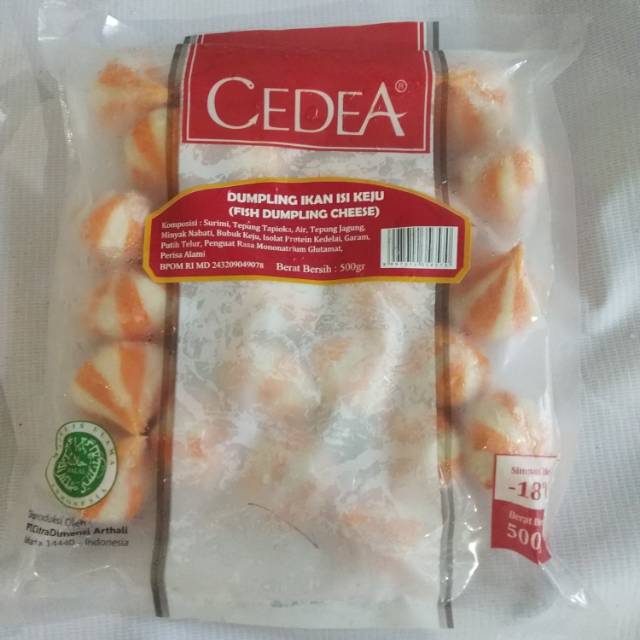 Jual Cedea Fish Dumpling Cheese 500gr | Shopee Indonesia