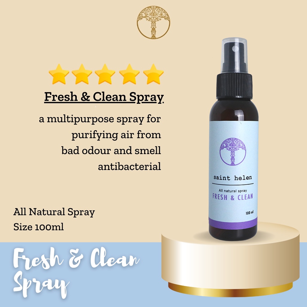 Jual All Natural Fresh & Clean Room Spray | Shopee Indonesia