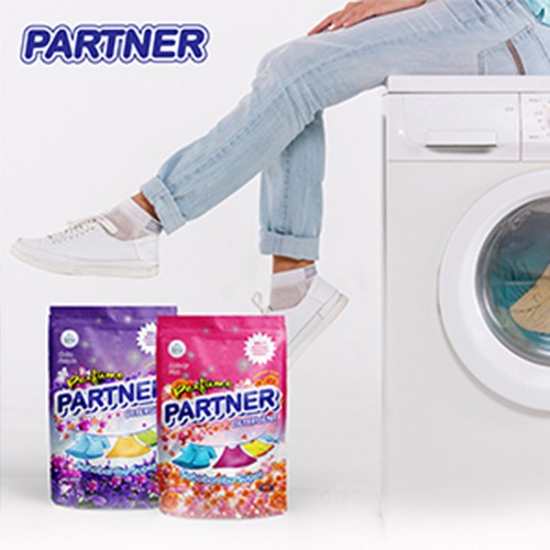 Jual DETERGEN BUBUK - PARTNER DETERGENT POWDER 800GR [FREE SOFTENER ...