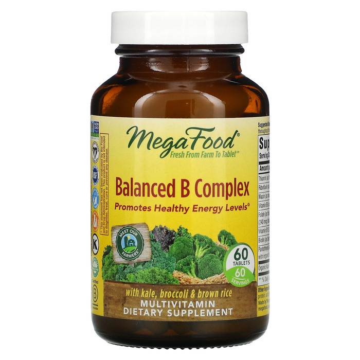 Jual MegaFood Balanced B Complex 60 Tablets | Shopee Indonesia