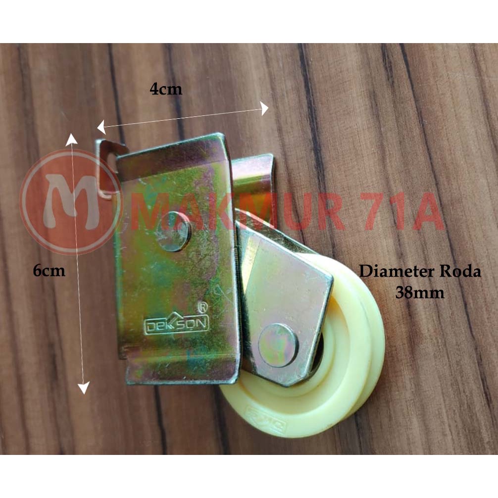 Jual Roda Sliding Door Dekkson BESAR / Roda pintu geser untuk pintu ...