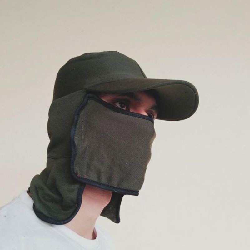 Jual Kupluk Masker Balaclava Multifungsi Ninja Kupluk Polar 6 in 1 Full ...