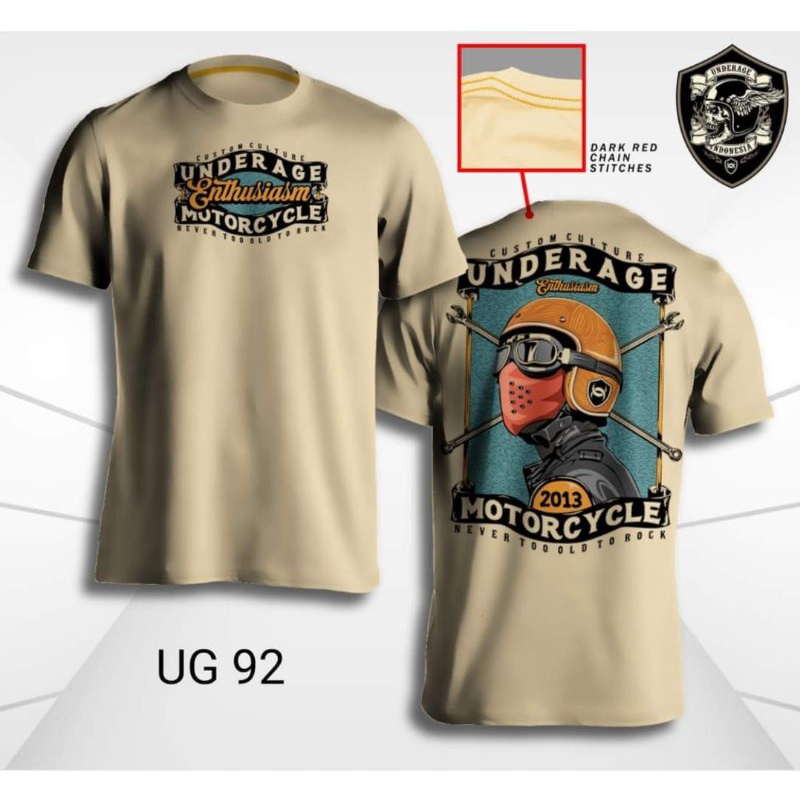 Jual kaos motor original underage | Shopee Indonesia