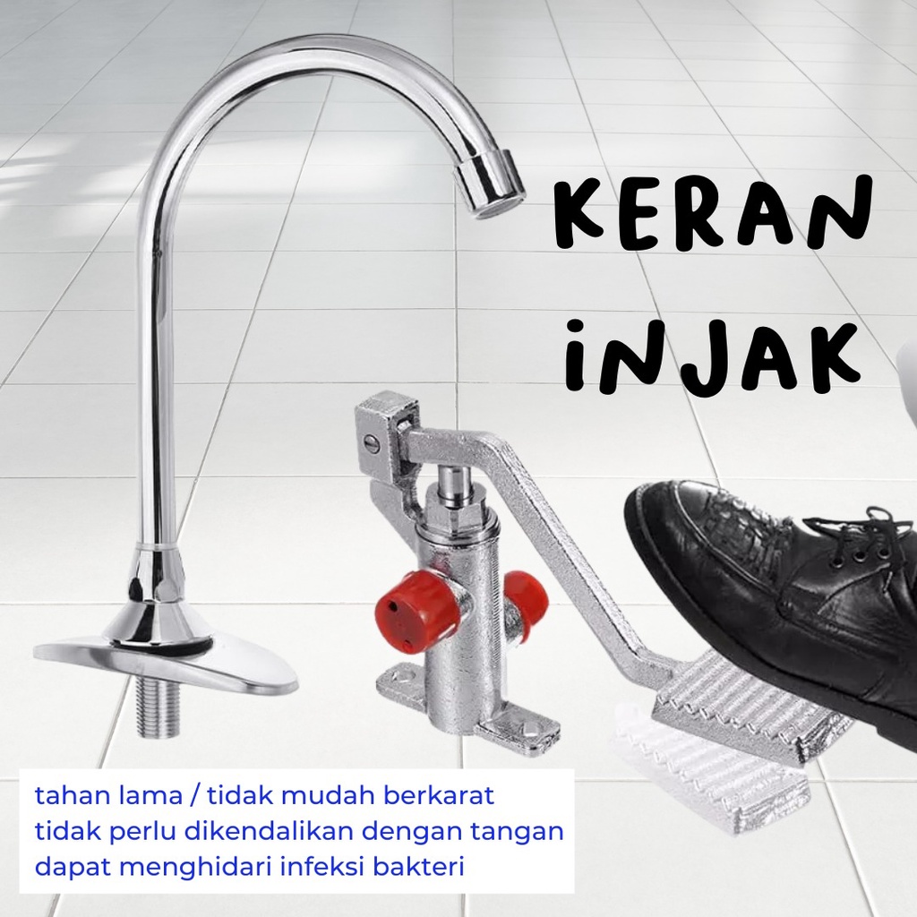 Jual Keran injak / Cuci tangan injak / Wastafel injak / Faucet ...