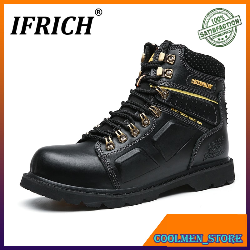 Jual Sepatu Boots Pria Fashion Eksklusif Original Men Leather Boots ...