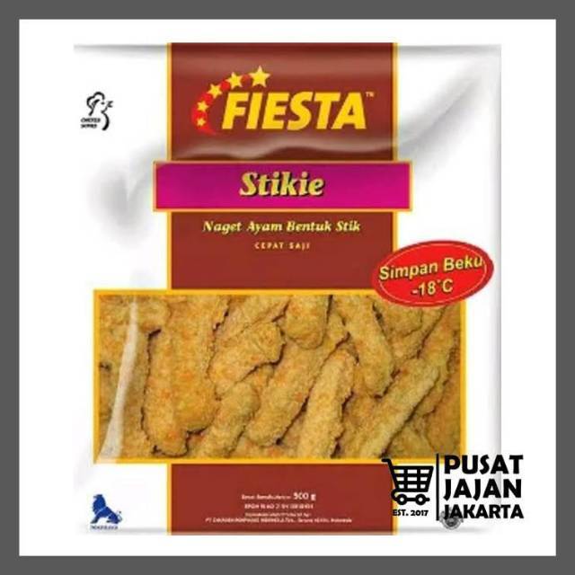 Jual Fiesta Stikie 500 Gr Chicken Stick Daging Naget Ayam Olahan Bentuk ...