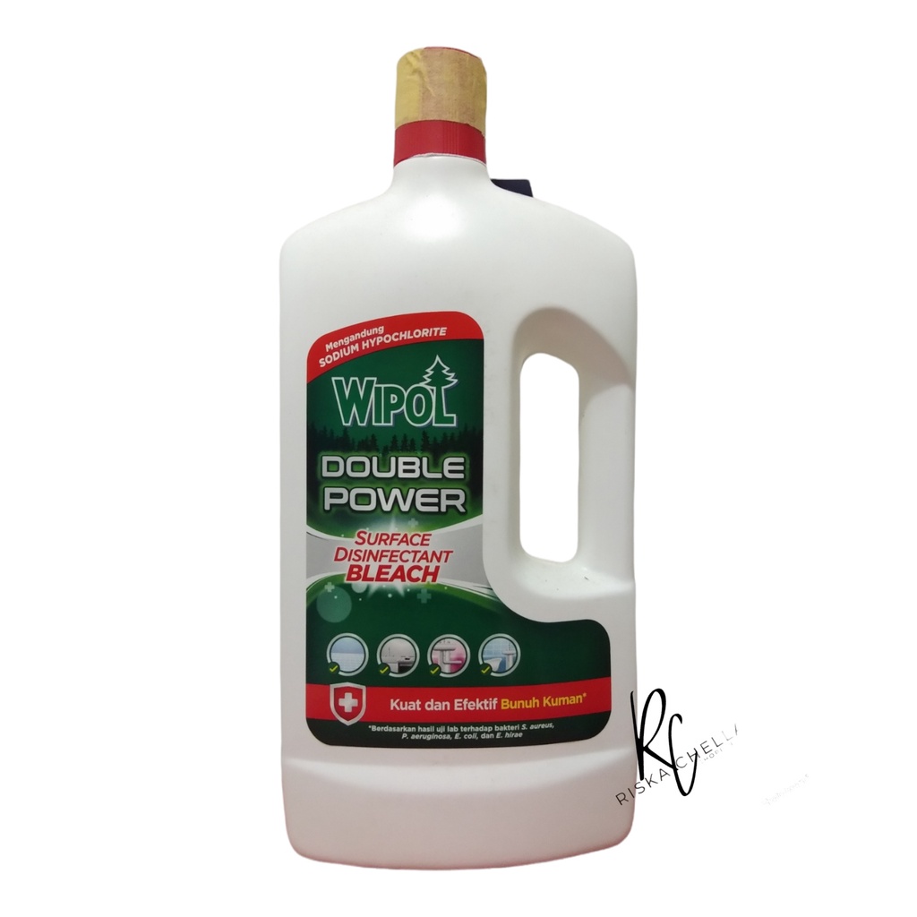 Jual Wipol Double Power Surface Disinfectant Bleach (900 ml) | Shopee ...