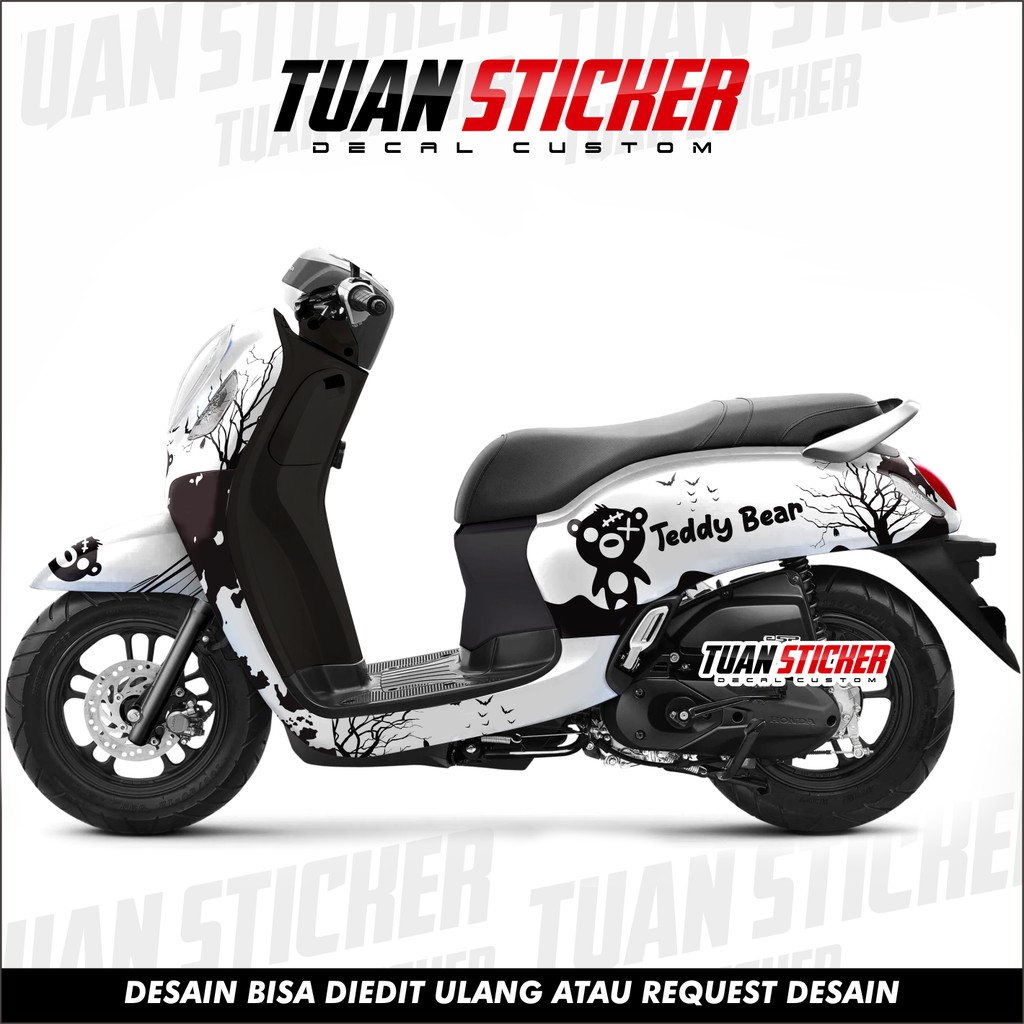 Jual Sticker Striping Decal Scoopy 2021, sticker scoopy 2021, striping ...